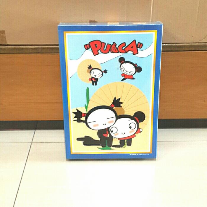 Jual Jigsaw puzzle 1000 pcs Glowing in the dark Pucca Series Made in ...