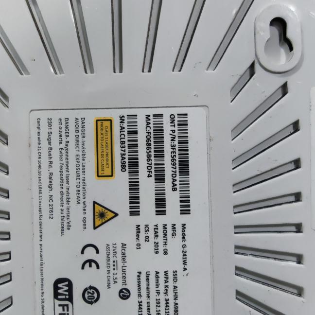 Jual Ont Modem Gpon Alcatel Lucent Support Hsgq Cocok Untuk Voucheran ...