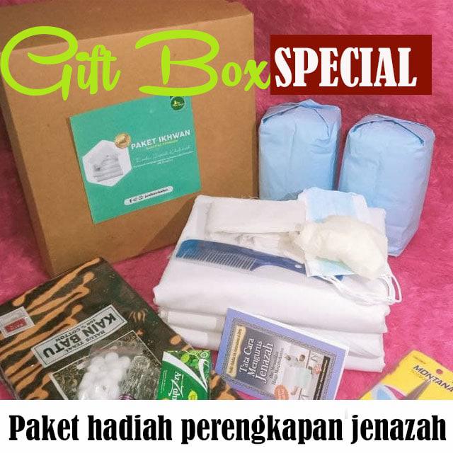 Jual paket lengkap mayit/paket masa depan /ikhwan special Gift Box ...