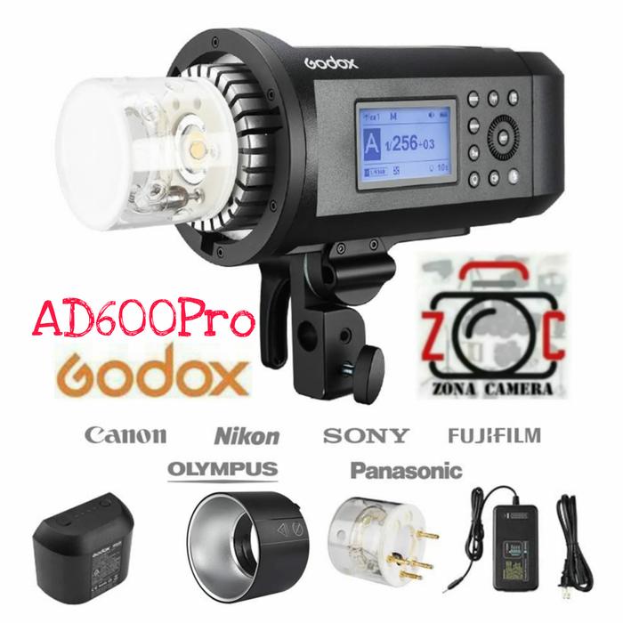 Jual Godox Wistro AD600Pro Flash LED Video Light AD600 AD 600Pro AD 600 ...