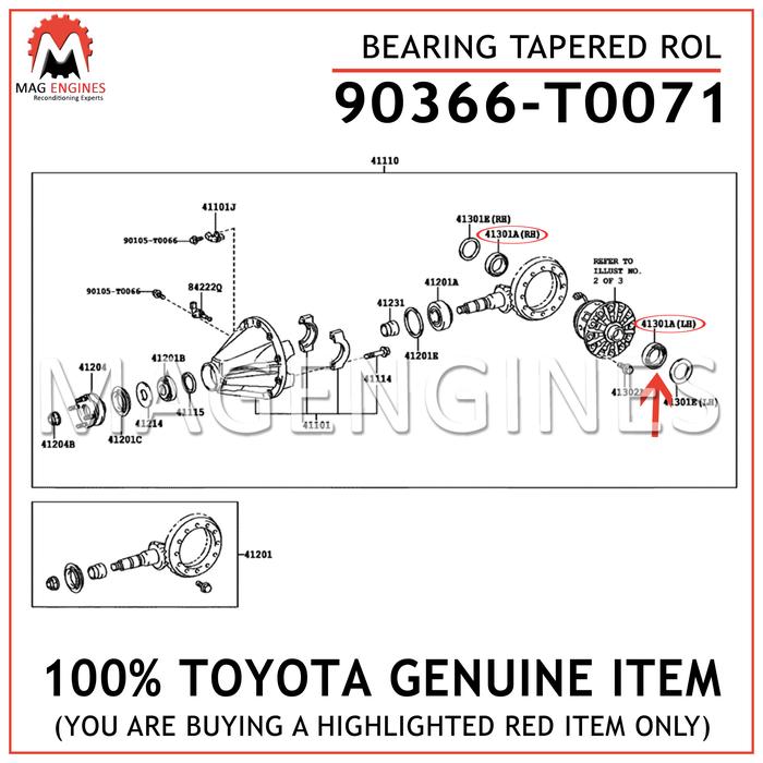 Jual LAHAR LAHER Gardan blkg kanan 90366-T0071 ORI Hilux Revo 2GD FORTUNER - Jakarta Pusat ...