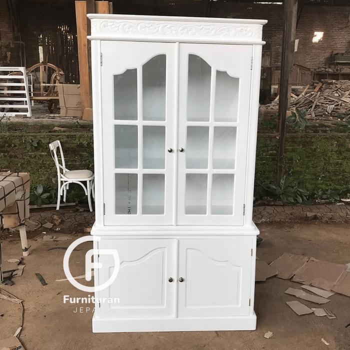 Jual Lemari Kabinet Dapur Minimalis Duco Putih 90x40x185cm - Sudah ...