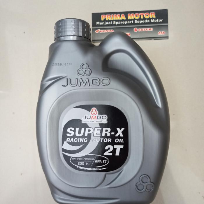 Jual OLI JUMBO SUPER X 2T 0.8L - Kota Medan - PrimaMotorKarya | Tokopedia