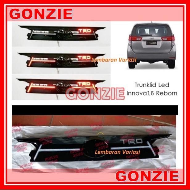 Jual Trunk Lid TRD LED Stop Sein INNOVA REBORN 2016 up Trunklid ...