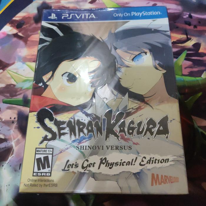 Jual PS Vita Senran Kagura Shinovi Versus Let's Get Physical Edition ...