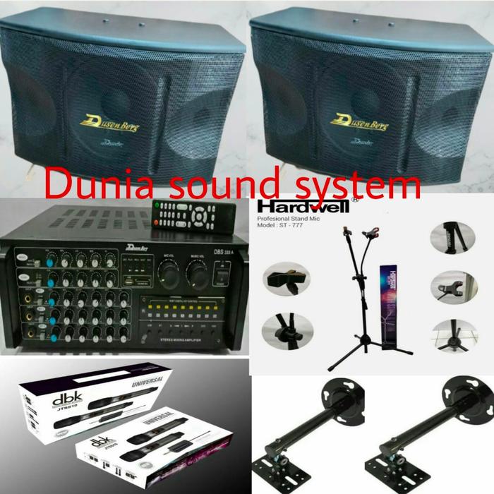Jual paket soundsystem cafe aula karaoke 10in Dusenberg DBK - Jakarta ...