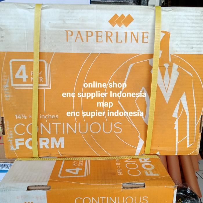 Jual ppl continuous form B4 4 PLY NCR 14 7/8 x 11 inch paperline per ...