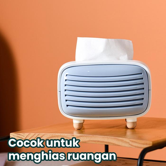 Jual Tissue Box Plastik Design Minimalis Storage Penyimpanan Unik ...
