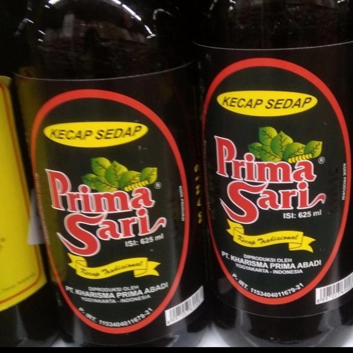 Jual PRIMA SARI KECAP SEDAP MANIS HITAM 625ML - Jakarta Barat - KING ...