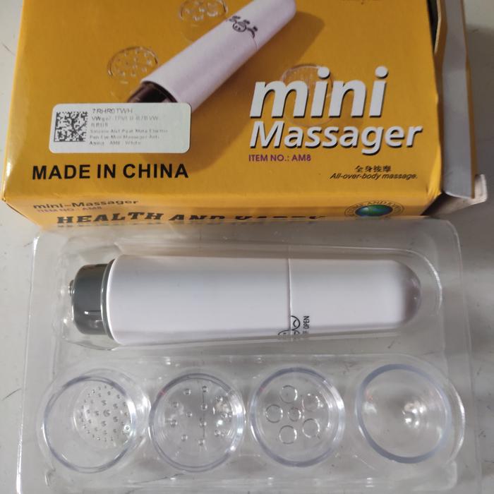 Jual Alat Pijat Getar Elektrik 4 Kepala Mini untuk Wajah / Mata ...