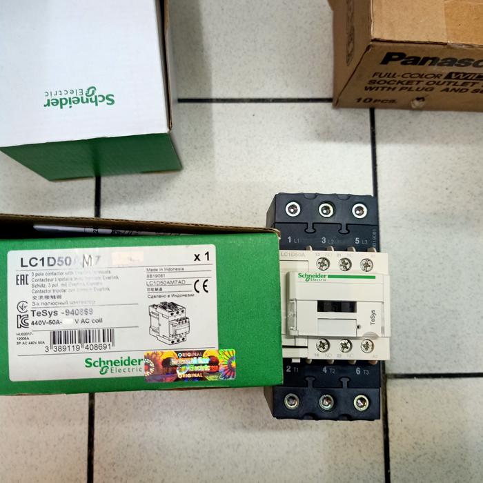 Jual contactor LC1D50AM7 220V SCHNEIDER - Jakarta Barat - anjaya ...