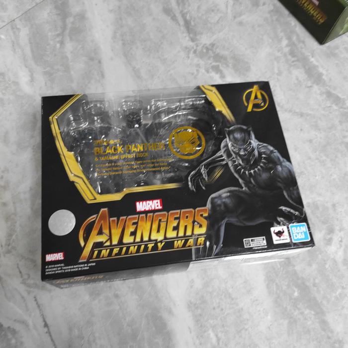 Jual shf black panther infinity war tamashii effect rock - Kota Bekasi ...