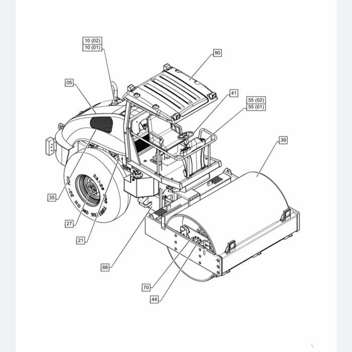 Jual Parts Catalog Vibratory Soil Compactor CASE 1107EX versi pdf ...