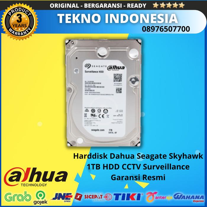 Jual Harddisk Dahua Seagate Skyhawk 1TB HDD CCTV Surveillance Garansi ...