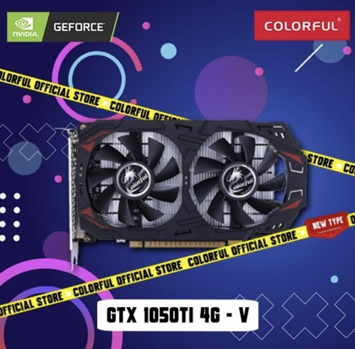 Jual Colorful GTX 1050 Ti NE 4G-V DDR5 4GB - VGA Card - Kota Surabaya ...
