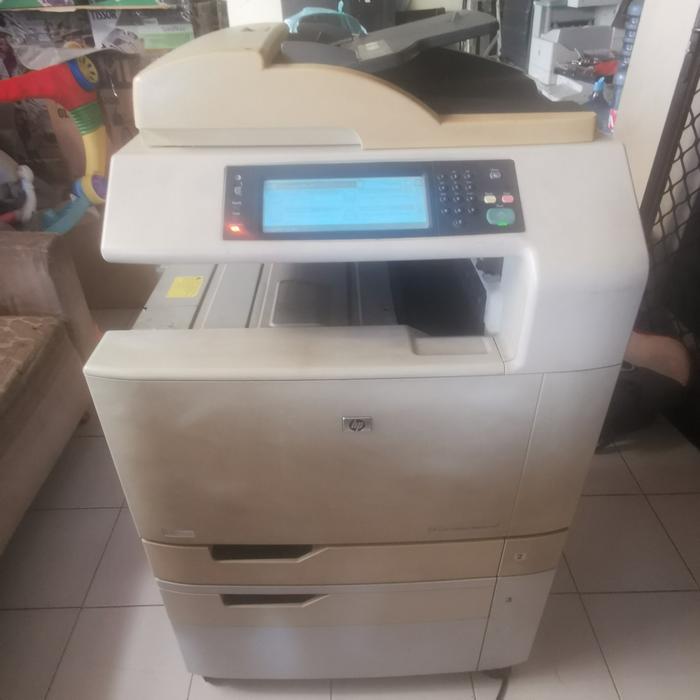Jual Printer A3 Laser Hp Color Laserjet CM6040 Minus Fuser n Toner Aja ...