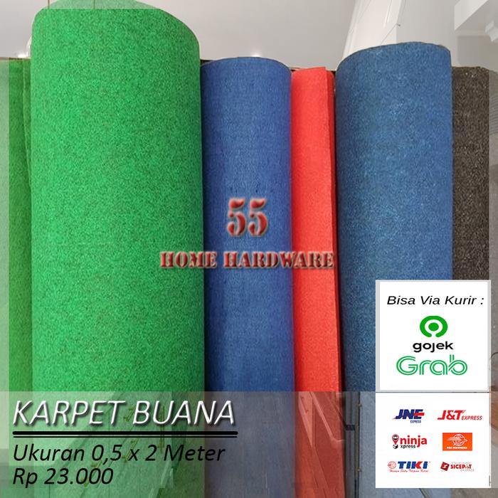 Jual KARPET BUANA BLUDRU POLOS METERAN PLANET SUPER BUANA MURAH MUSOLAH - Biru - Kota Tangerang ...
