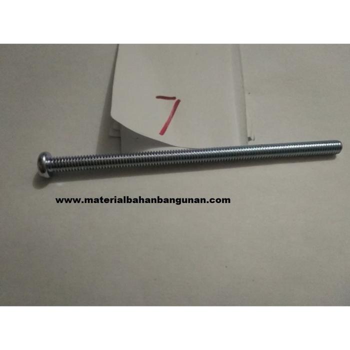 Jual baut kepala obeng 4x60 mm baut jf baut elektronik skrup mur baut ...