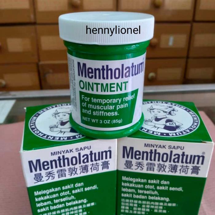 Jual mentholatum ointment 85g balsam minyak sapu - Jakarta Utara - Yi ...