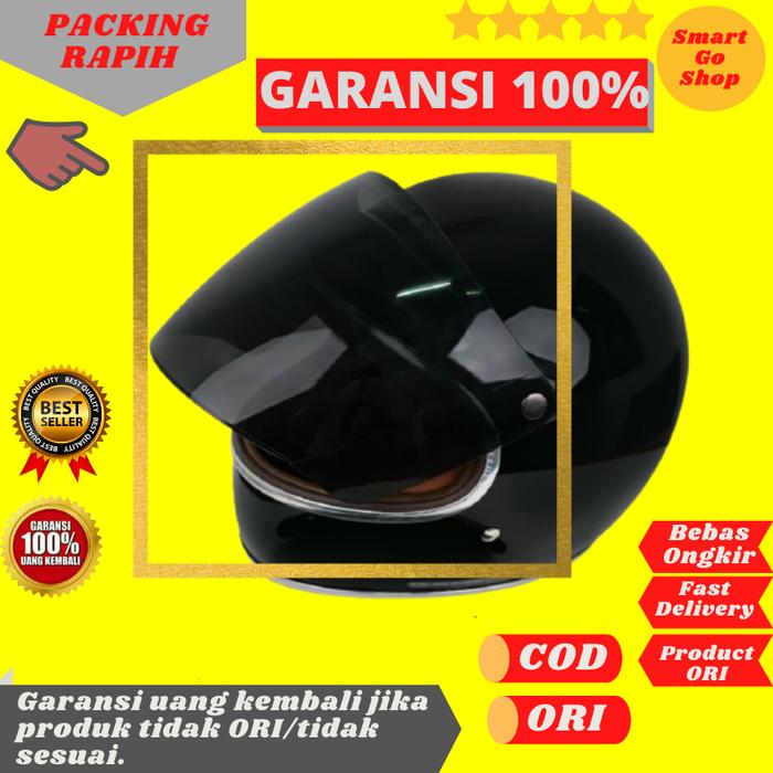 Jual Visor atau Kaca Cafe Racer Howard Smith List Chrome - Smoke Lurus ...