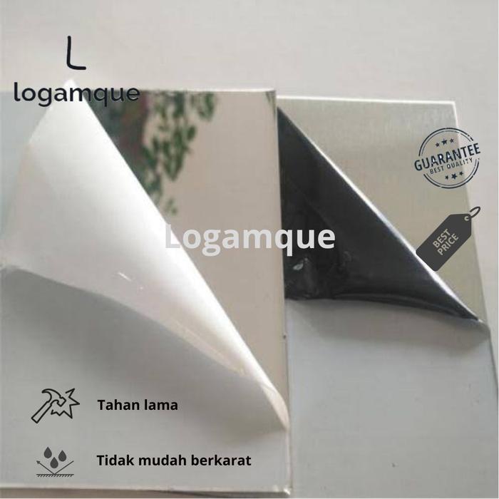 Jual List Stainless Strip Silver 0,8mm x 25mm x 3050mm (304) - Kota ...