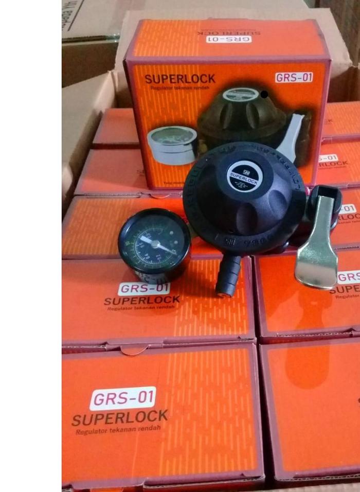 Jual Regulator Gas LPG/Regulator Superlock Gascomp GRS - 01 Terbaru ...
