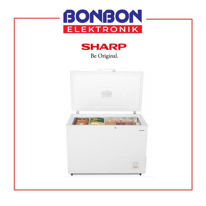 Promo Sharp Chest Freezer 300L FRV-310X / FRV310X / FRV 310 X Cicil 0% ...
