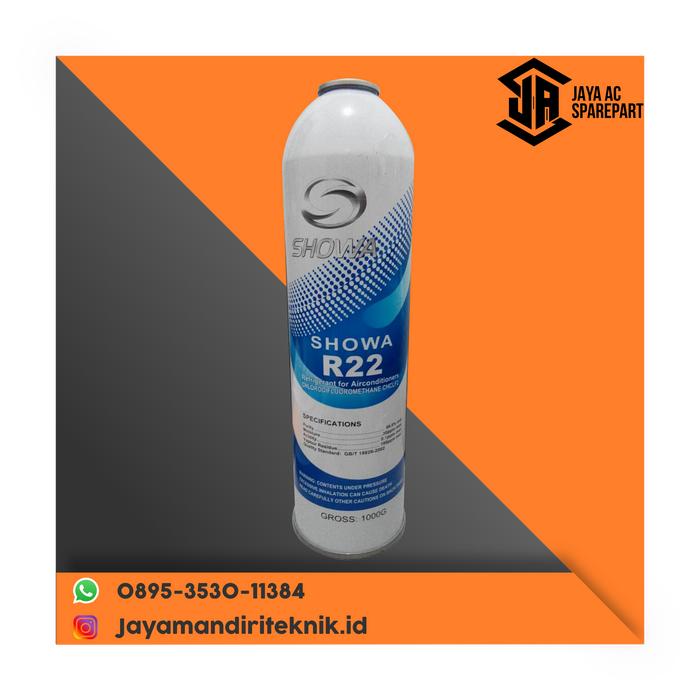Jual Freon R22 showa kaleng Refrigerant 1kg mini - Kota Bandung - JayaSparepartBandung | Tokopedia