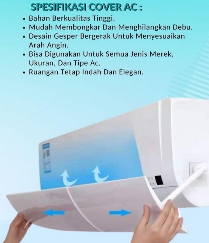 Jual Talang Reflektor Ac Penahan Hembusan Angin Ac Air Screan Cover ...
