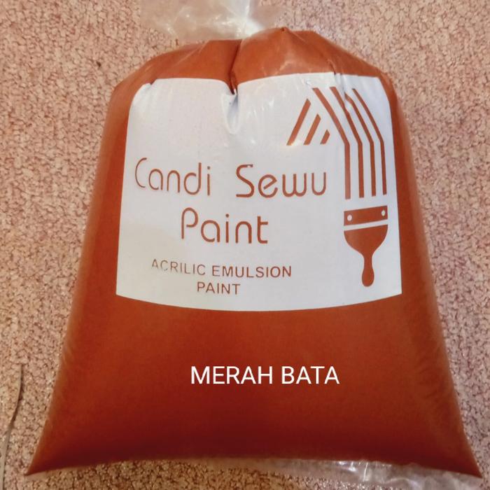 Jual cat tembok 1 kg warna merah bata - Kota Madiun - candi sewu cat ...