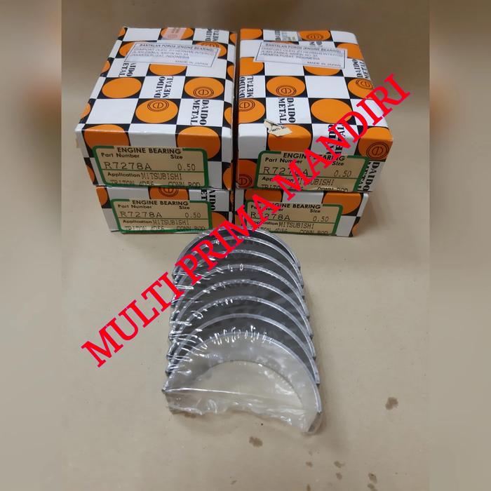 Jual Metal Jalan Conrod Bearing Mitsubhisi Triton New 4D56 Size 0.50 ...