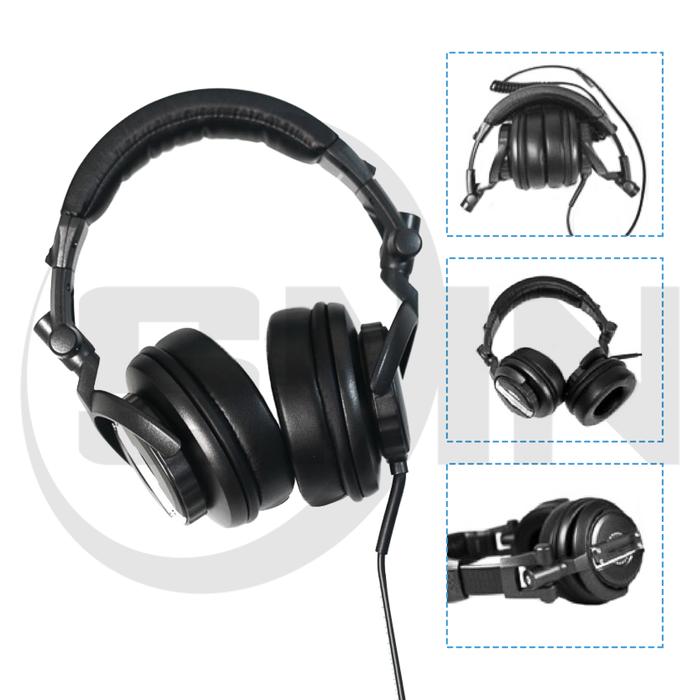 Jual Headphone Recording Tech Rt-hp100 Studio Monitor Flat Headphones ...