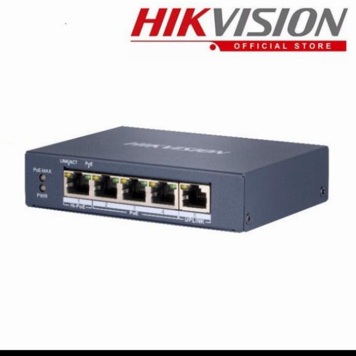 Jual HIKVISION DS-3E0505-E DESKTOP SWITH HUB 5 PORT GIGABIT METAL ...