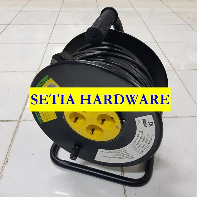 Jual KABEL ROLL 50M 1000W 230V COK SAMBUNG POWER CABLE REEL SELLERY 96 ...