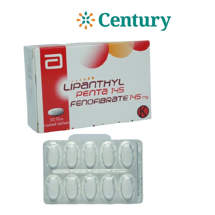 Jual LIPANTYL PENTA 145 MG 1 BLISTER ISI 10 KAPSUL/FENOFIBRATE ...