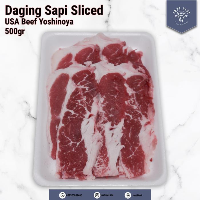 Jual Daging Sapi Slice Tipis / USA Beef Slice / Yoshinoya Beef - 500 gr ...