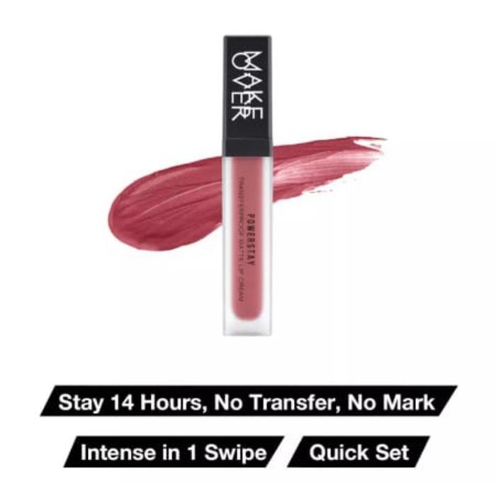 Jual Make Over Powerstay Transferproof Matte Lip Cream Original Di ...