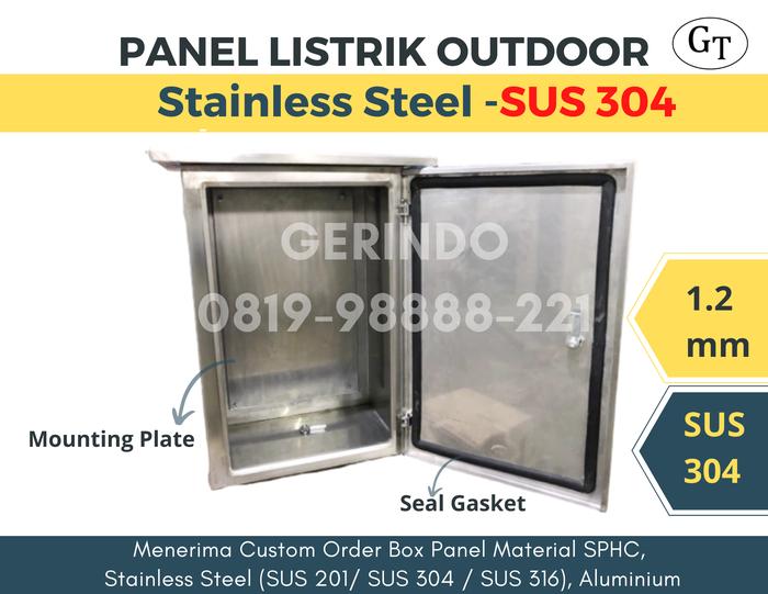 Jual Box panel stainless outdoor 30x20x15cm Doff - Jakarta Barat ...