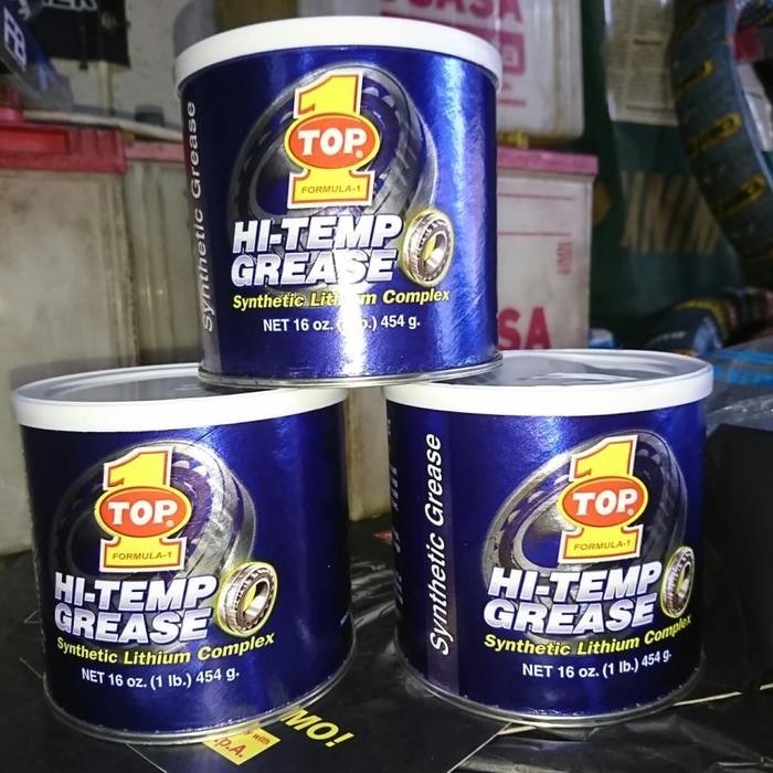 Jual Grease Stemped TOP1 TOP 1 454gr Synthetic Lithium Complex Hi Temp ...