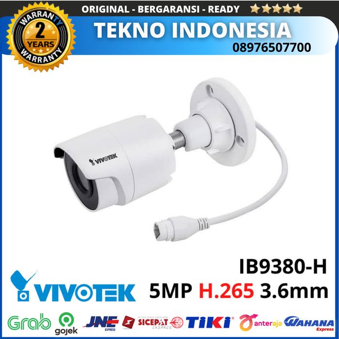 Jual IP Camera Vivotek IB9380-H 5MP H.265 WDR Bullet camera - Kota Semarang - Tekno Indonesia ...