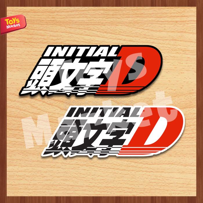 Jual Sticker / Stiker Logo - Initial D Logo - Jakarta Timur - Toys ...