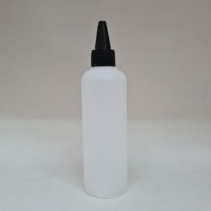 Jual Botol Plastik HDPE 250 ml Tutup Kerucut - Tahan Solvent HITAM - Jakarta Utara - Klin's ...