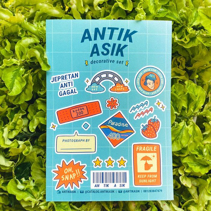 Jual Antik Asik Decorative Set Stiker - Kab. Tangerang - antikasik ...