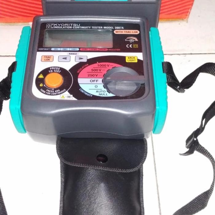 Jual merger insulation tester 3007 kyoritsu alat tes instalasi listrik ...