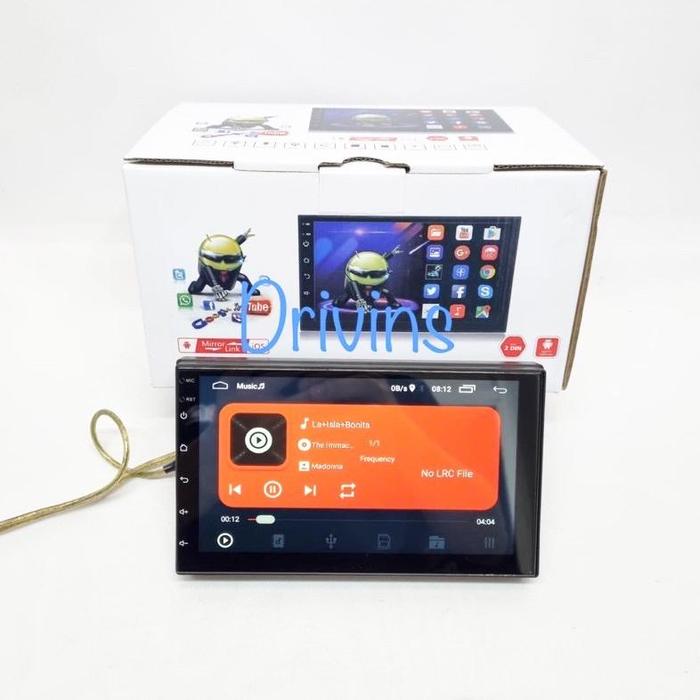 Jual Sepeda Motor Head Unit Double Din Android Pcx 7” Inch Ram 2Gb ...