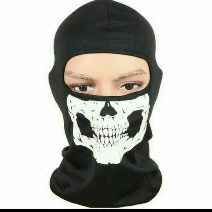 Jual Masker Balaclava Tengkorak - Topeng Motor Ninja Skull - Mask ...