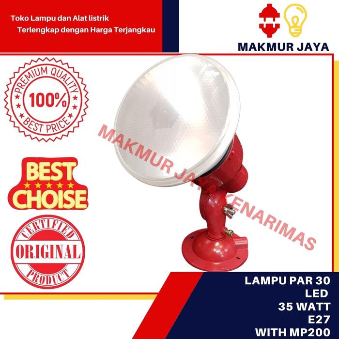 Jual Fitting Lampu Sorot Spot PAR38/Fitting MP200 E27/Kap Lampu sorot ...