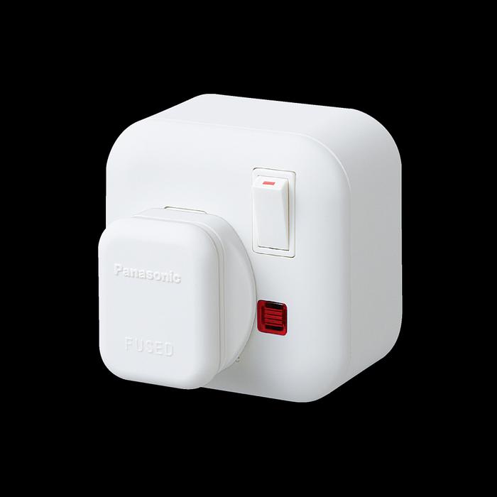 Jual Panasonic WBJ1214w-3K Stop Kontak+Steker AC+outbow AC - Jakarta ...