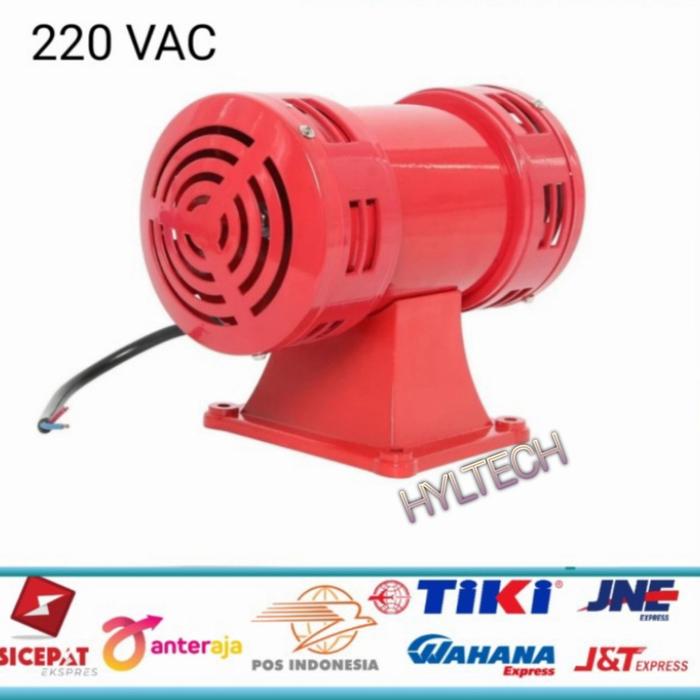 Jual MOTOR ALARM SIRINE INDUSTRI PABRIK MS-490 AC 220 VOLT 40 WATT ...