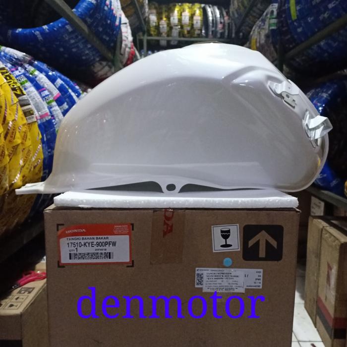 Jual TANGKI MEGA PRO NEW 2010 MONOSOK KARBU PUTIH ORIGINAL 17510-KYE ...
